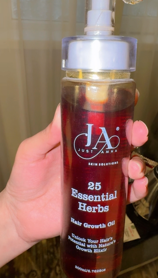 Buy Best Hair Growth Oil Online in Pakistan – Just Amna